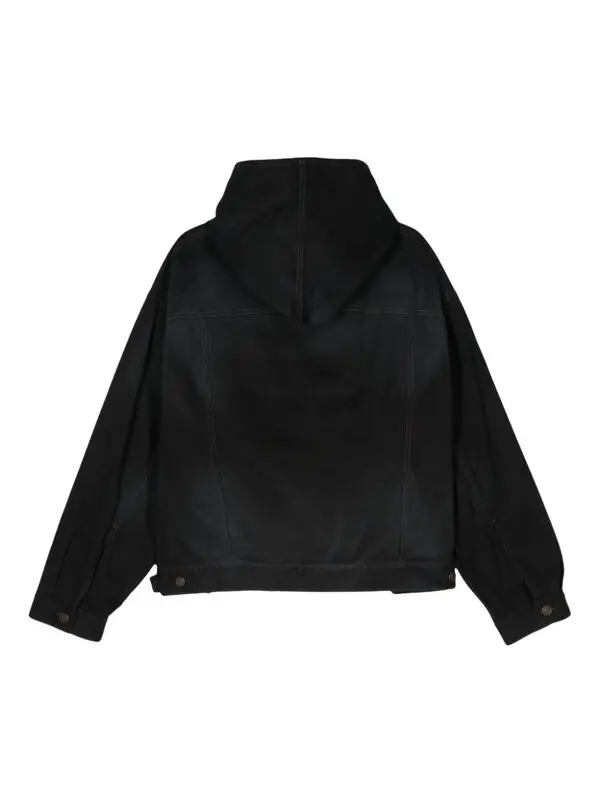 Balenciaga Cotton Denim Hoodie
