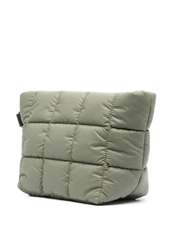 VEECOLLECTIVE Porter Quilted Shoulder Bag - Green
