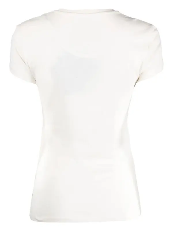 Philipp Plein Embroidered Logo T-shirt - White