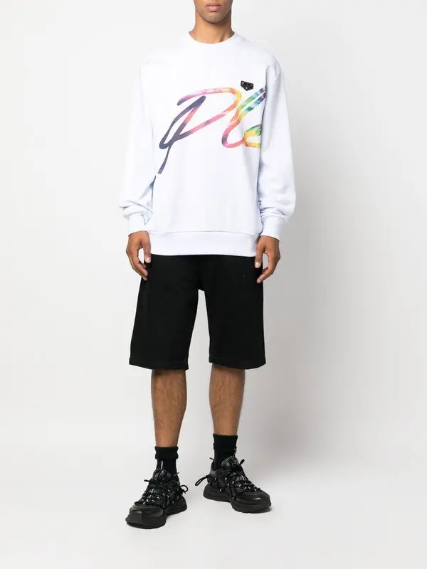 Philipp Plein Logo-print Sweatshirt - White