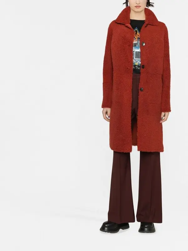 YVES SALOMON Reversible Lambskin Coat