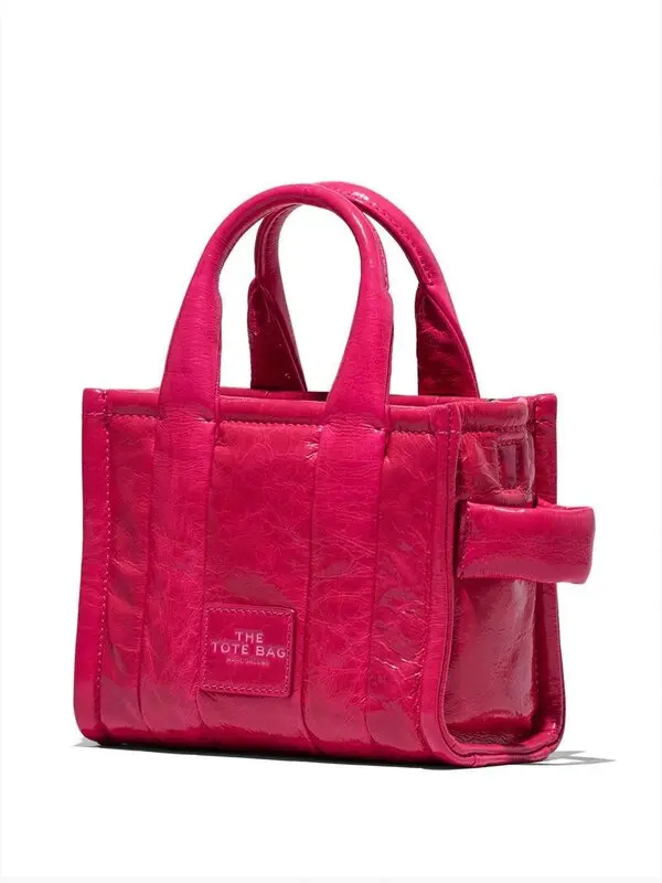 Marc Jacobs The Shiny Crinkle Tote Bag - Pink