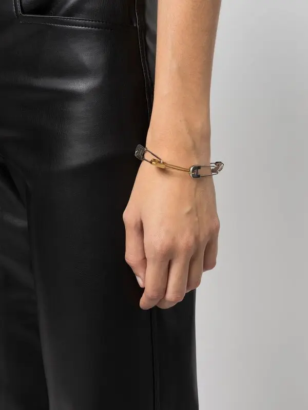 Ambush A' Safety Pin Bracelet - Silver | Editorialist