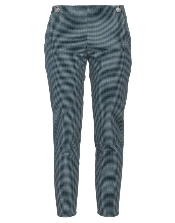 JACOB COHЁN Houndstooth Cropped Trousers - Blue