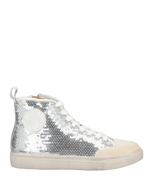 EMANUÉLLE VEE High-top Sneakers - Silver