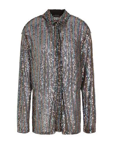 8 BY YOOX Striped Sequin Shirt