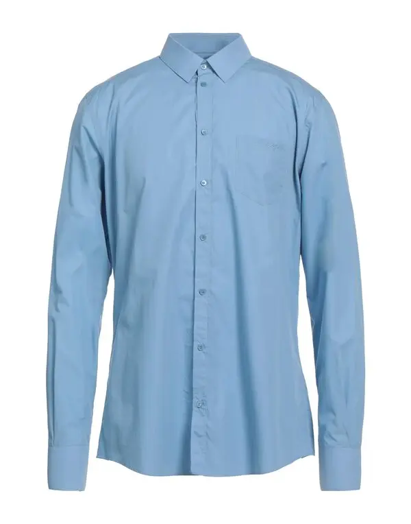 Dolce & Gabbana Gold Shirt Size Cotton - Pastel Blue