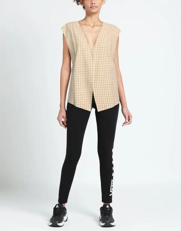 ALYSI Tailored Vest - Beige