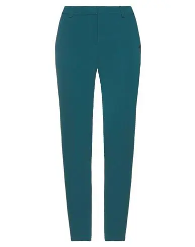 EMMA & GAIA Tapered Crepe Trousers - Deep Jade