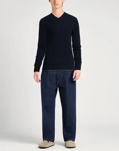 Eleventy Cashmere V-neck Sweater - Blue