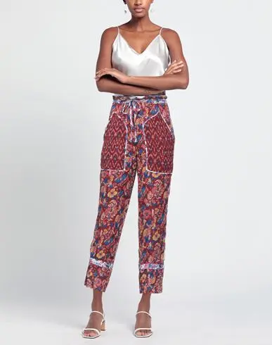 MARANT ETOILE Multicolor Floral Print Crepe Pants