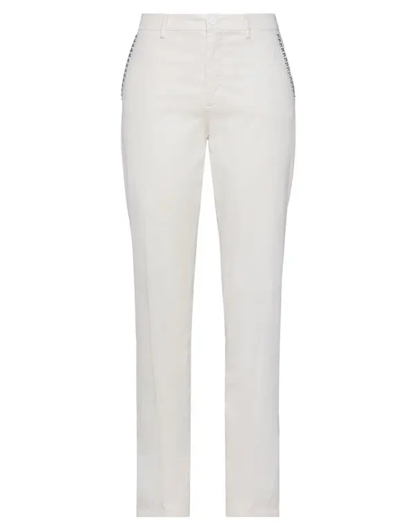 MASON'S Tapered Fit Trousers - Ivory