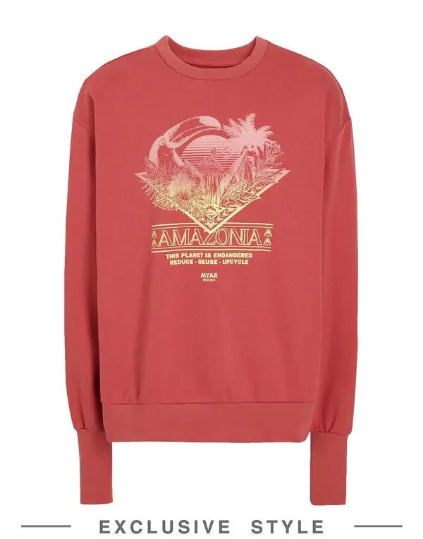 MYAR X YOOX Crewneck Sweatshirt - Red