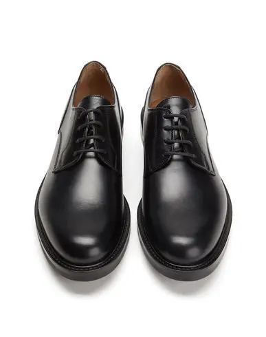 LEONARDO PRINCIPI Lace-up Calfskin Shoes