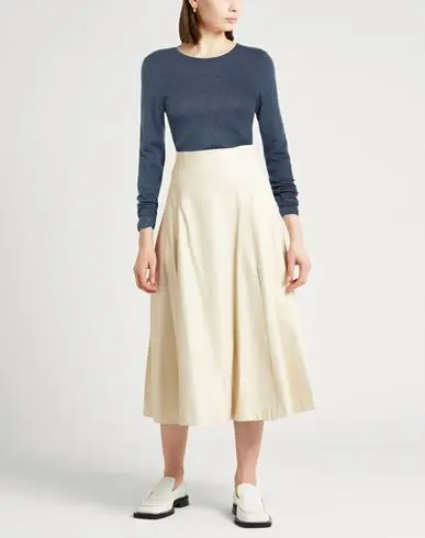Majestic Filatures Long Sleeve Crewneck Top In Cotton And Cashmere Blend
