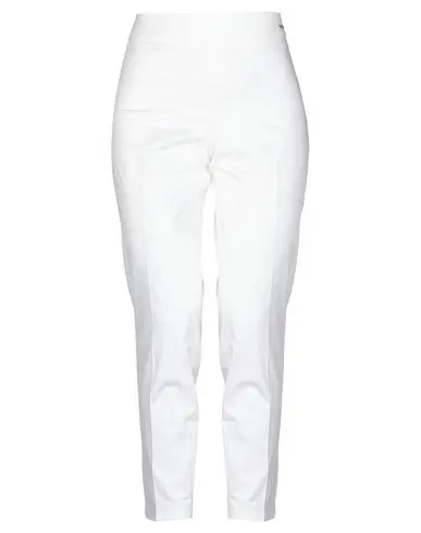 SEVENTY VENEZIA Cropped Tapered Pants - White