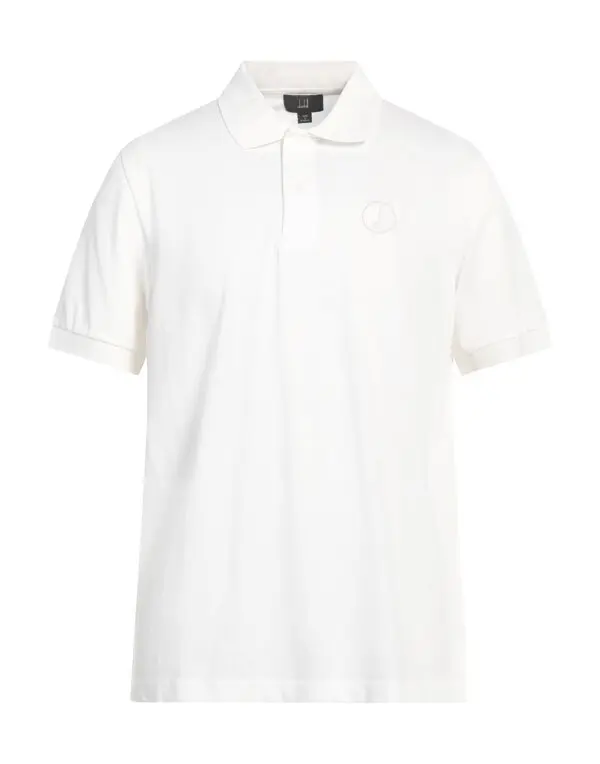 Dunhill Polo Shirt Light Size Cotton - White