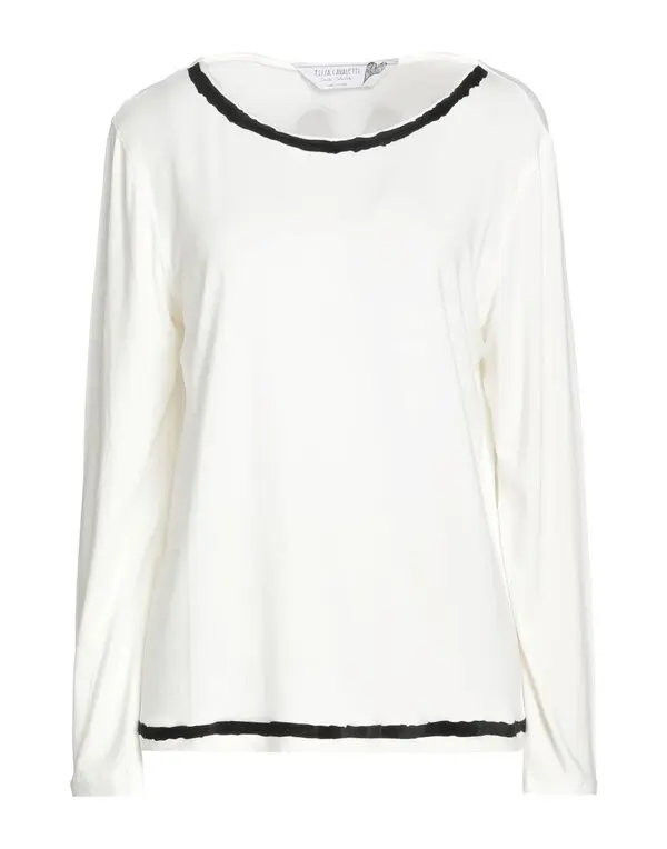 ELISA CAVALETTI BY DANIELA DALLAVALLE Jersey T-shirt - White