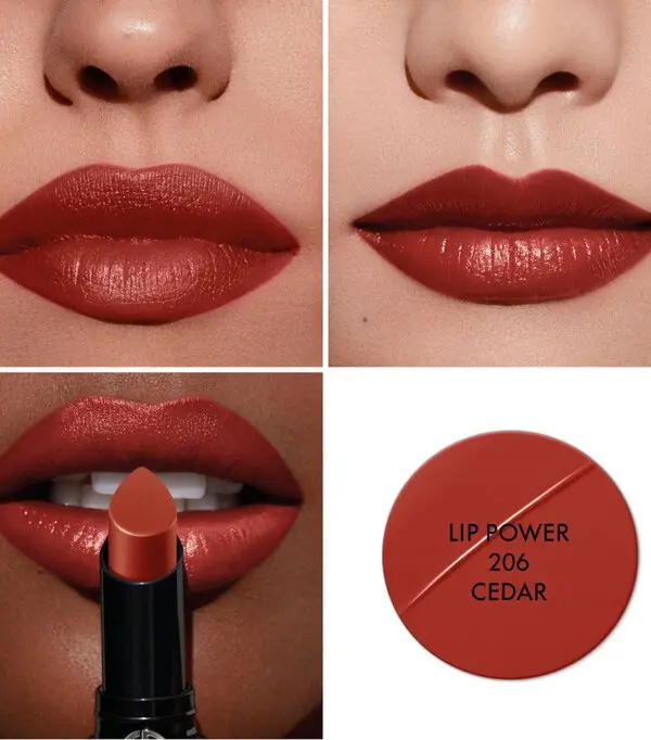 ARMANI Lip Power Vivid Color Long Wear Lipstick