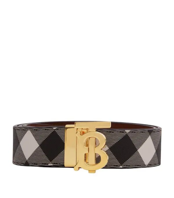 Burberry Reversible Tb Monogram Belt