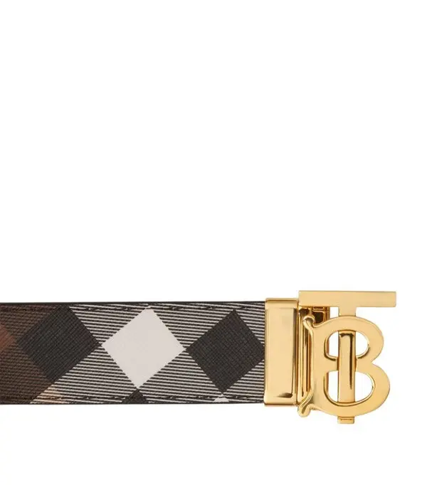 Burberry Reversible Tb Monogram Belt