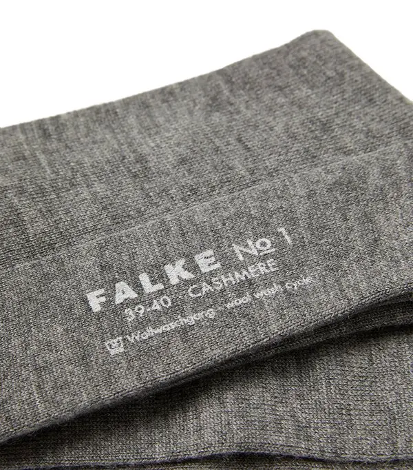 Falke Cashmere-rich No. 1 Knee-high Socks - Grey