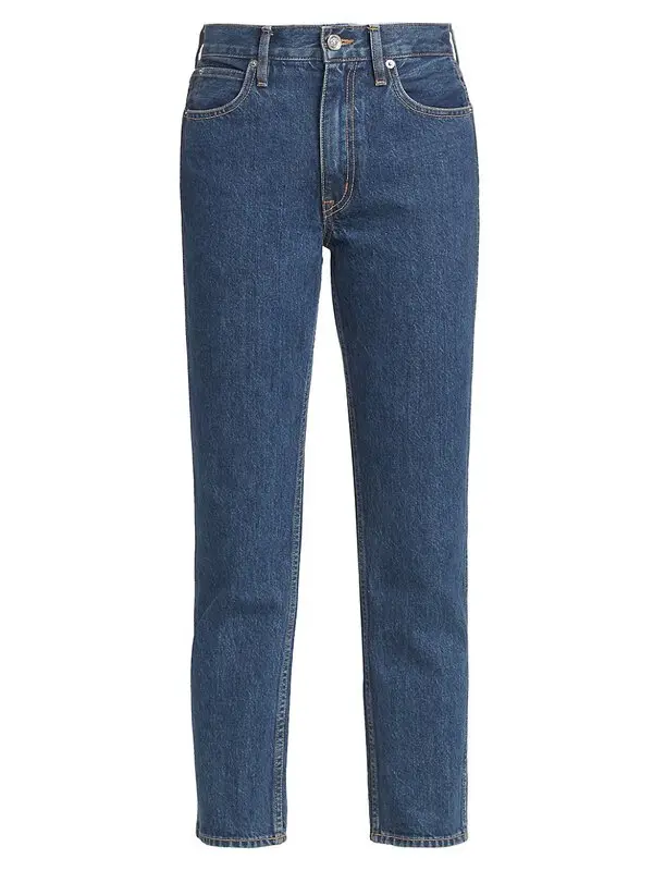 SLVRLAKE Virginia High-rise Slim-leg Jeans