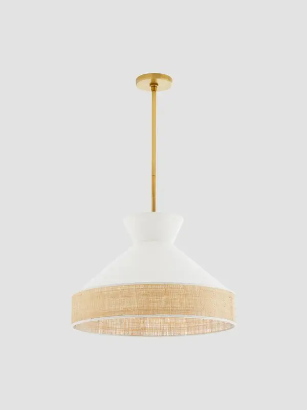 ARTERIORS Malena Rattan Pendant