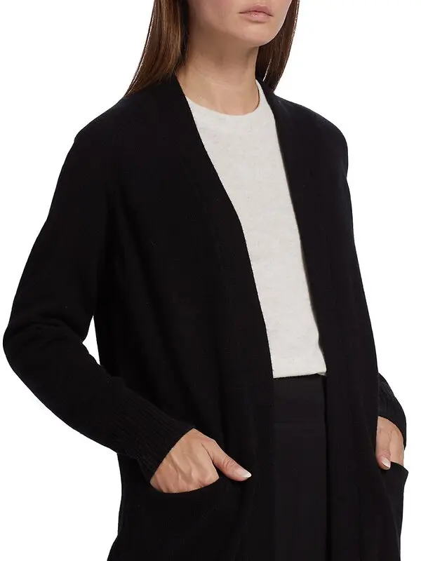 Vince Shawl Collar Cardigan - Black