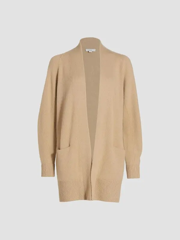 Vince Shawl Collar Cardigan - Camel