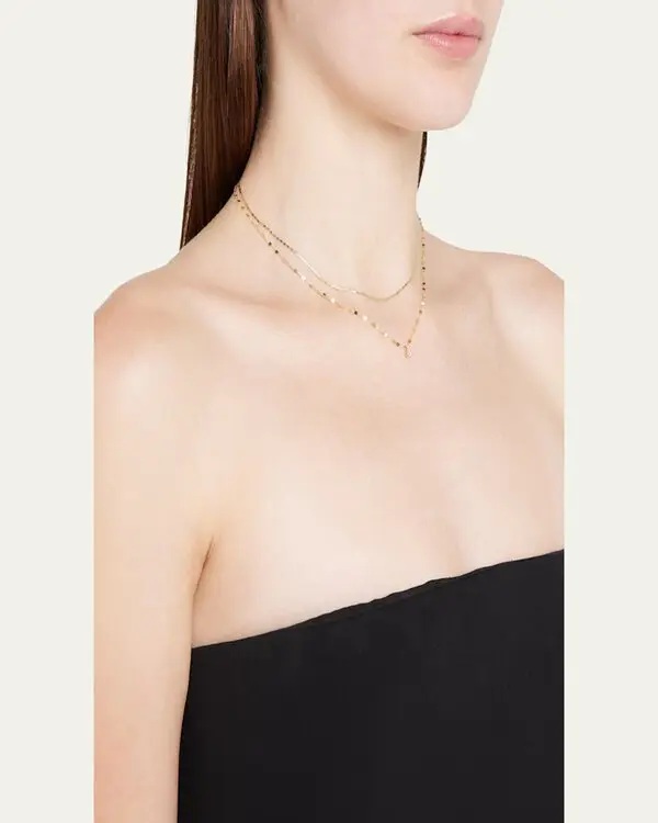 Lana Jewelry 14k Yellow Necklace With Diamond