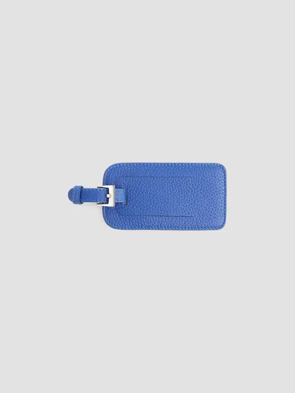 ROYCE NEW YORK Signature Luggage Tag - Cobalt