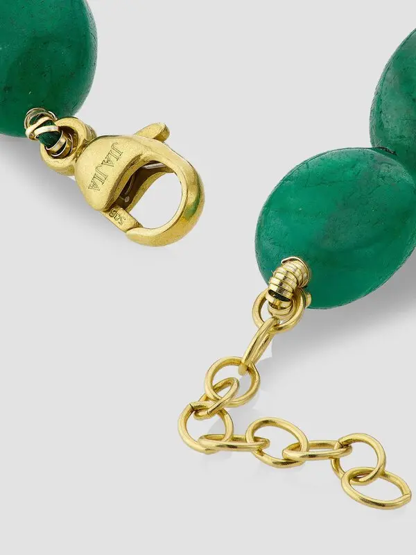 Jia Jia Arizona 14k Yellow Gold & Emerald Quartz Beaded Bracelet