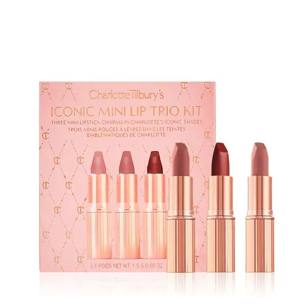 Charlotte Tilbury S Iconic Mini Lip Trio Kit