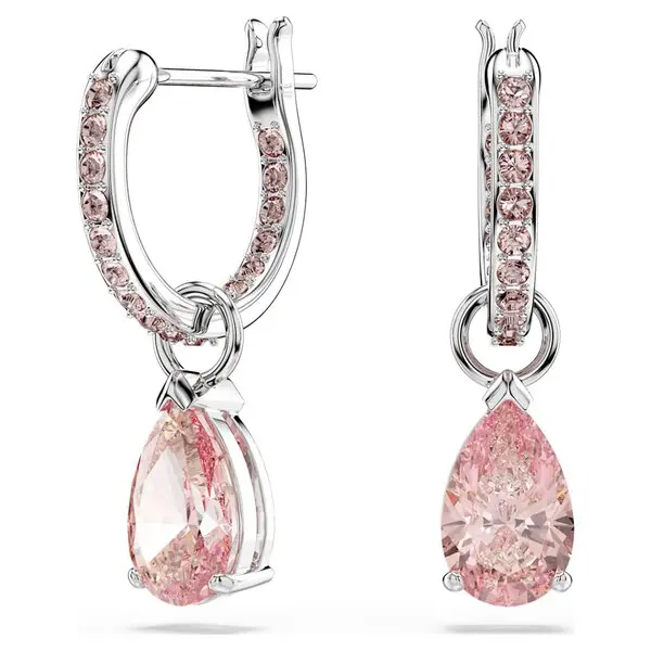 SWAROVSKI Attract Drop Earrings - Pink
