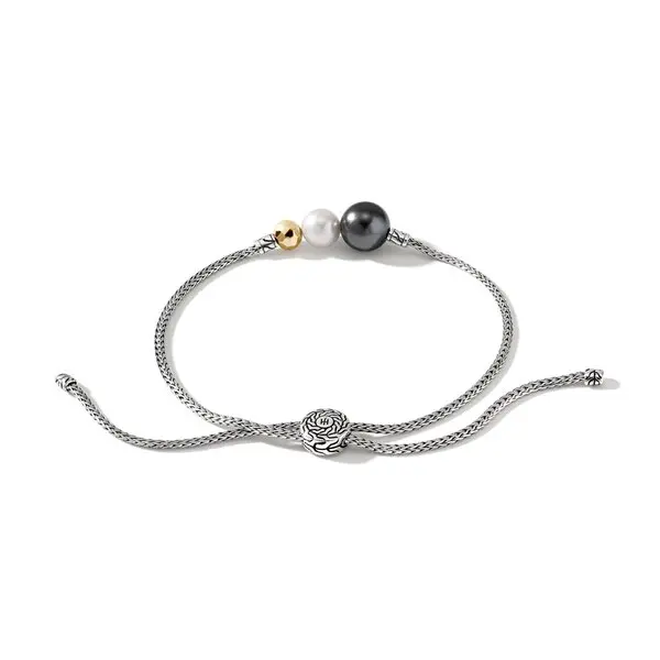 John Hardy Pearl Slider Bracelet Gold
