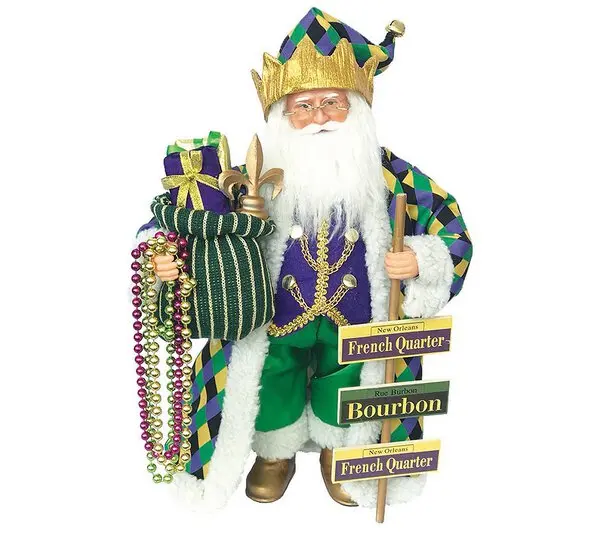 SANTA'S WORKSHOP Sw 14' French Quarter Claus - One-color