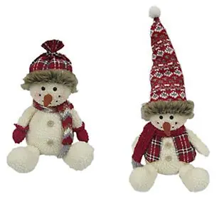 SANTA'S WORKSHOP Set Of 2 Snow Buds By - One-color