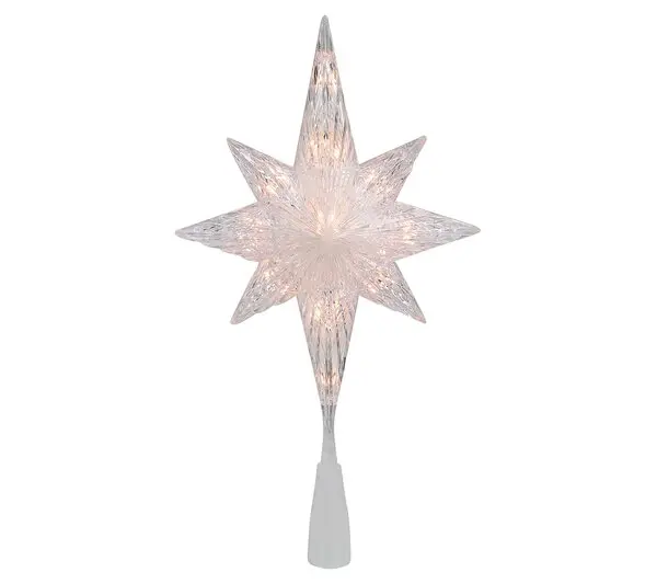 NORTHLIGHT 11' Lighted Bethlehem Star Christmas Tree Topper