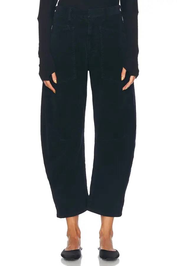 NILI LOTAN Shon Barrel Pant - Midnight