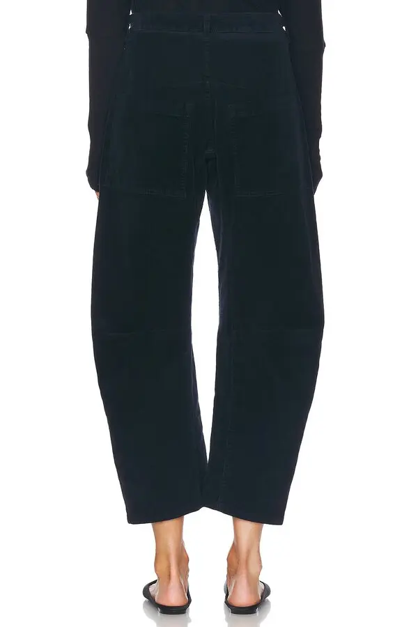 NILI LOTAN Shon Barrel Pant - Midnight