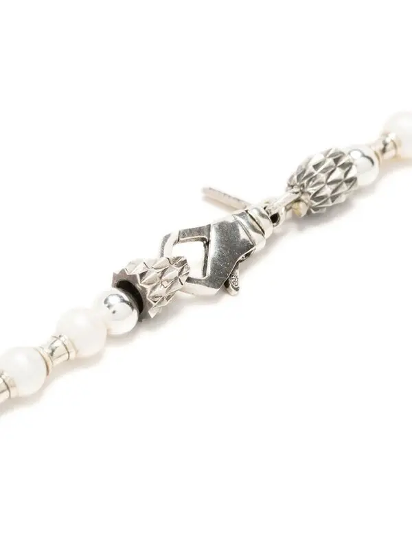 Emanuele Bicocchi Bead-embellished Pearl Necklace