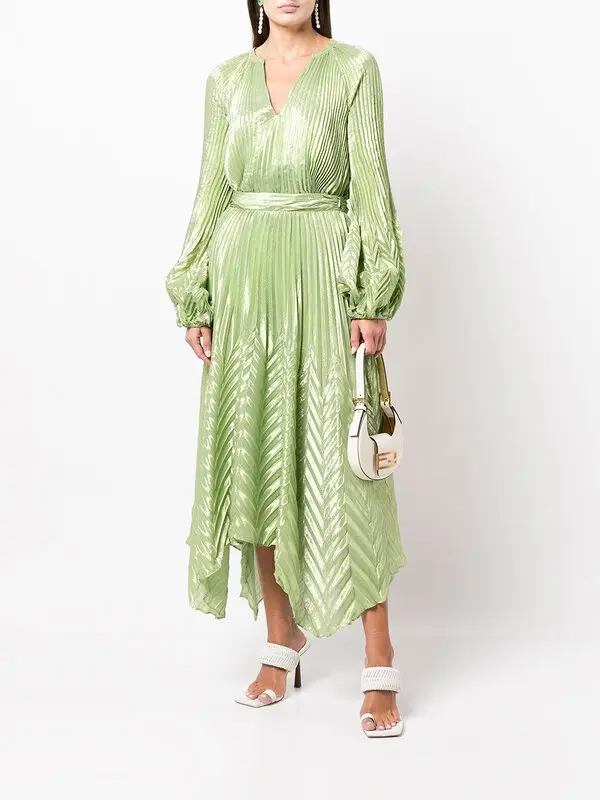 Simkhai Silk-blend V-neck Top