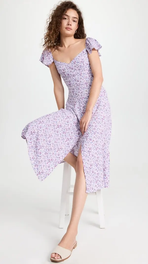 reformation baxley midi dress Reformation Baxley Midi Dress