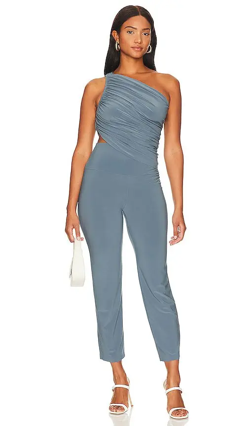 Norma Kamali Pencil Pant - Soft Blue