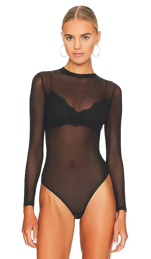 UNDRESS CODE Stay Simple Mesh Bodysuit