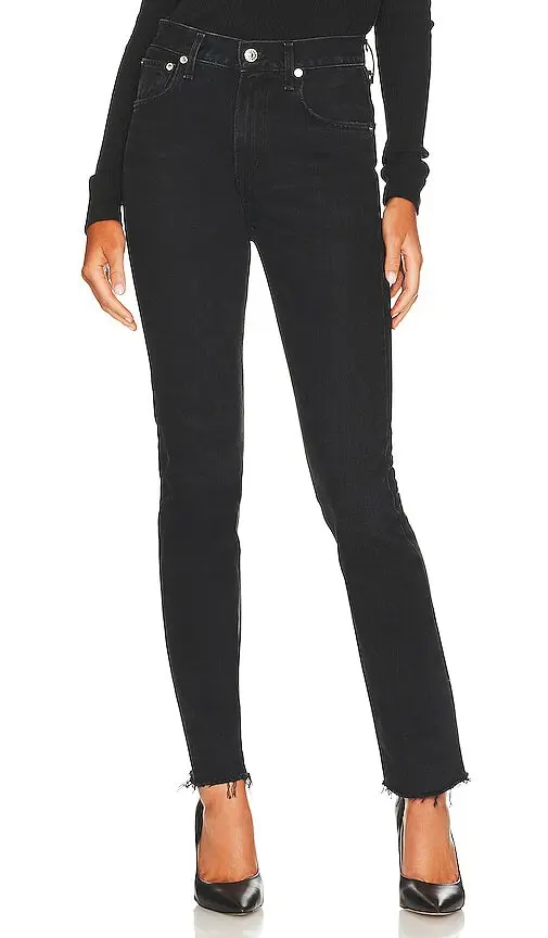 AGOLDE Cherie High Rise Straight Jeans