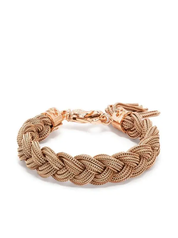 Emanuele Bicocchi Braided-chain Bracelet - Pink