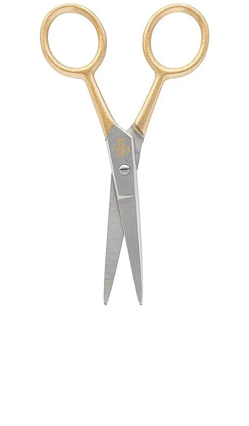 SANIA'S BROW BAR Precision Blade Scissors In Metallic Gold - N,a