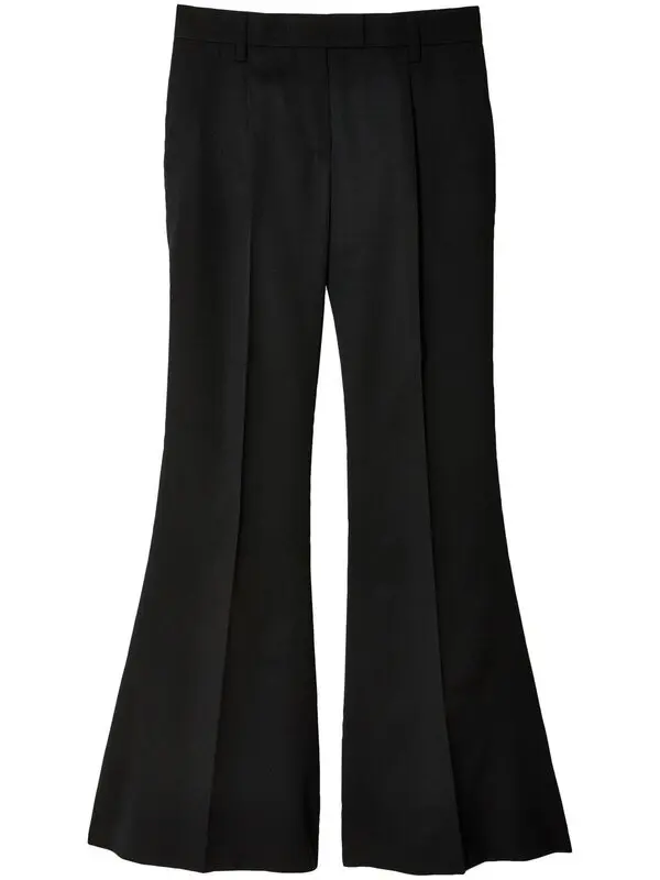 Prada Flared Wool Trousers
